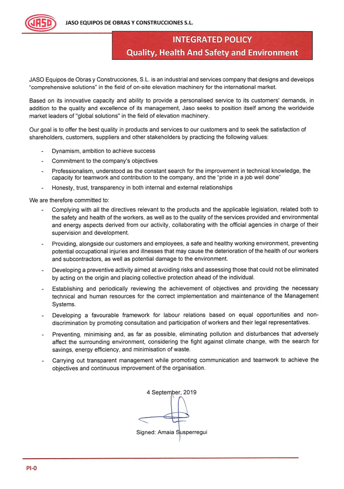 More than Elevators - JASO Elevation Systems