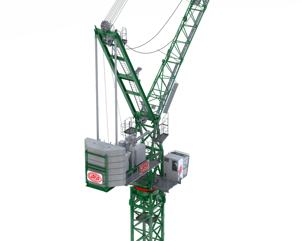 Grúas Luffing - JASO Tower Cranes